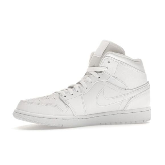 Nike | Shoes | Nike Mens Jordan Mid Triple White Midtop Sneaker 219 ...